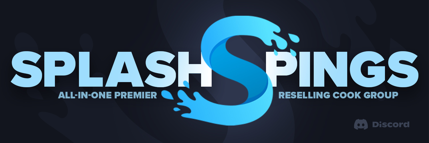 TimeToCop - Splash Pings info - Sneaker cook groups