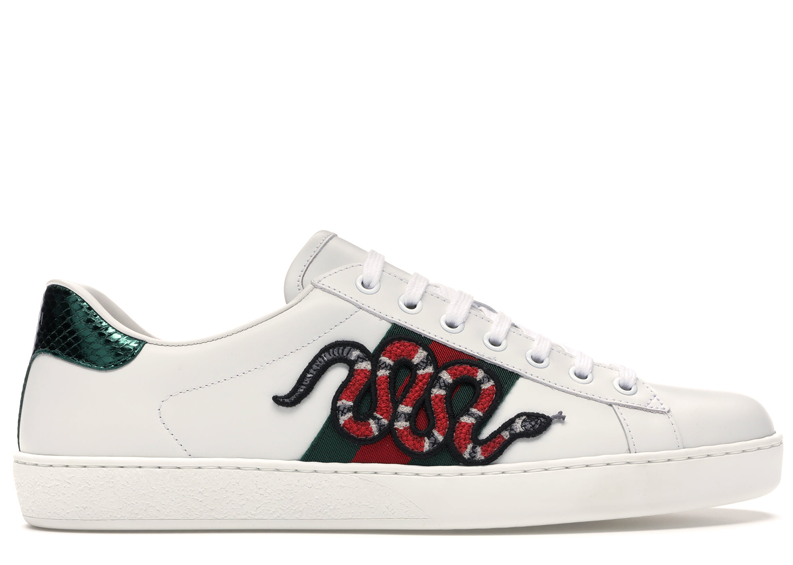 Gucci Ace Embroidered Snake - TimeToCop